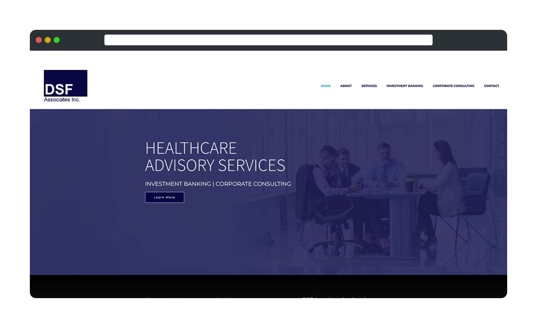 DSF WEBSITE DESIGN | Kinetic Knowledge